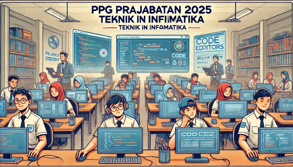 PPG Prajabatan 2025 untuk Teknik Informatika - Bimbel PPG