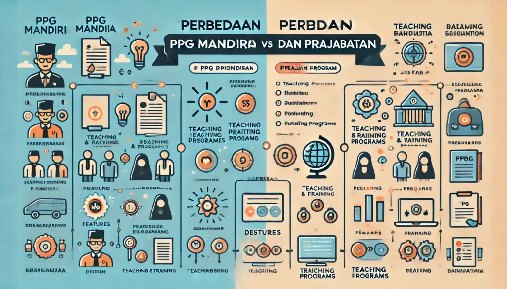 Membedah Perbedaan PPG Mandiri dan Prajabatan di Sini - Bimbel PPG